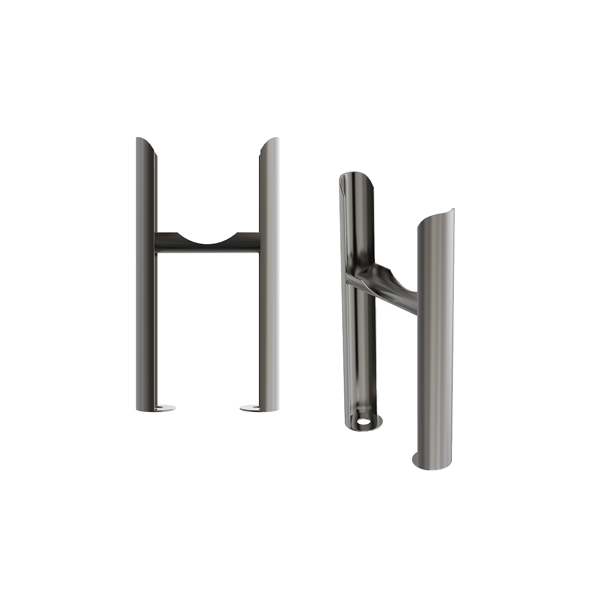 Traditional Style Floor Mounting Feet 2 3 4 Column Radiator Support Leg ...