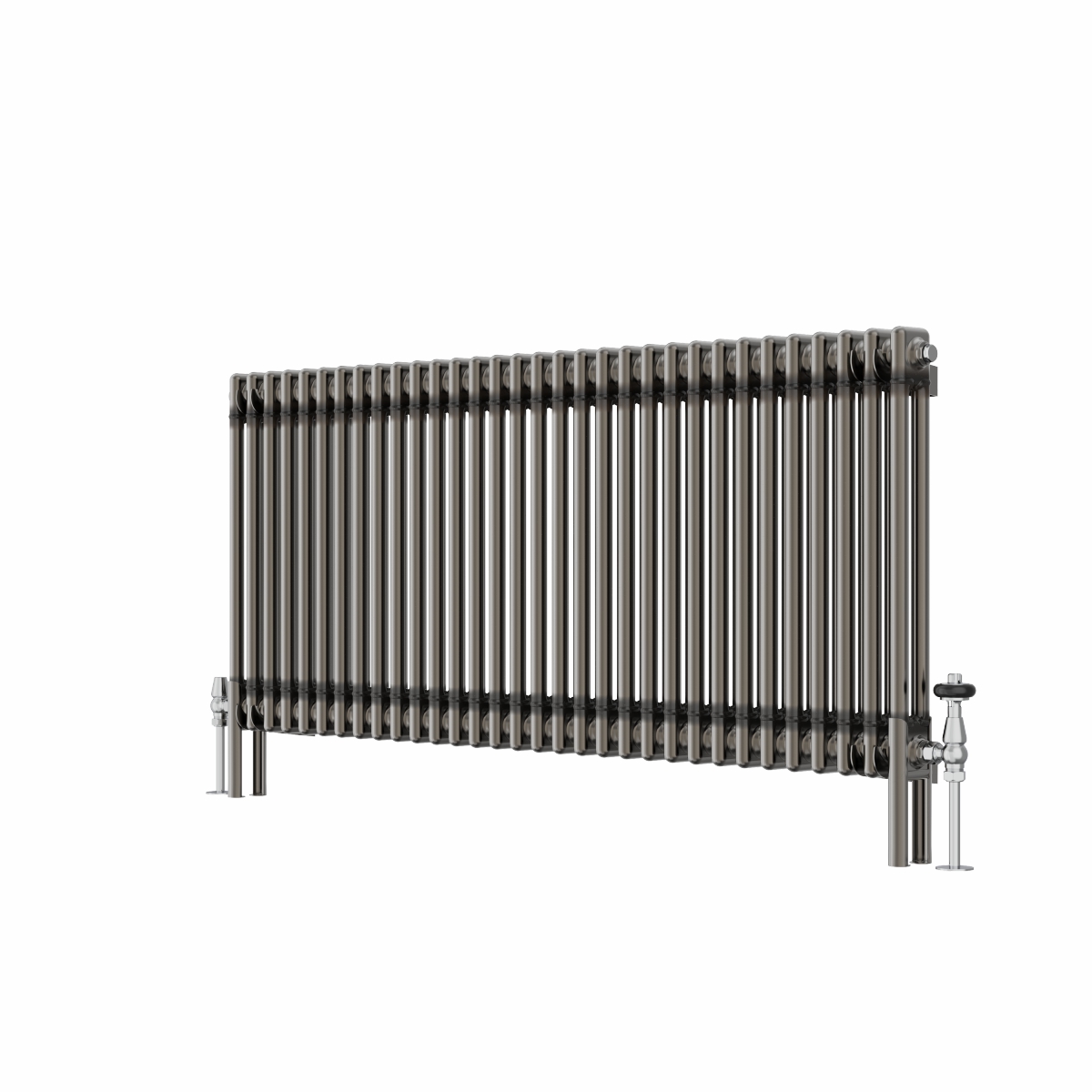 Traditional 2 3 4 Column Raw Metal Radiator Horizontal Vertical Cast ...